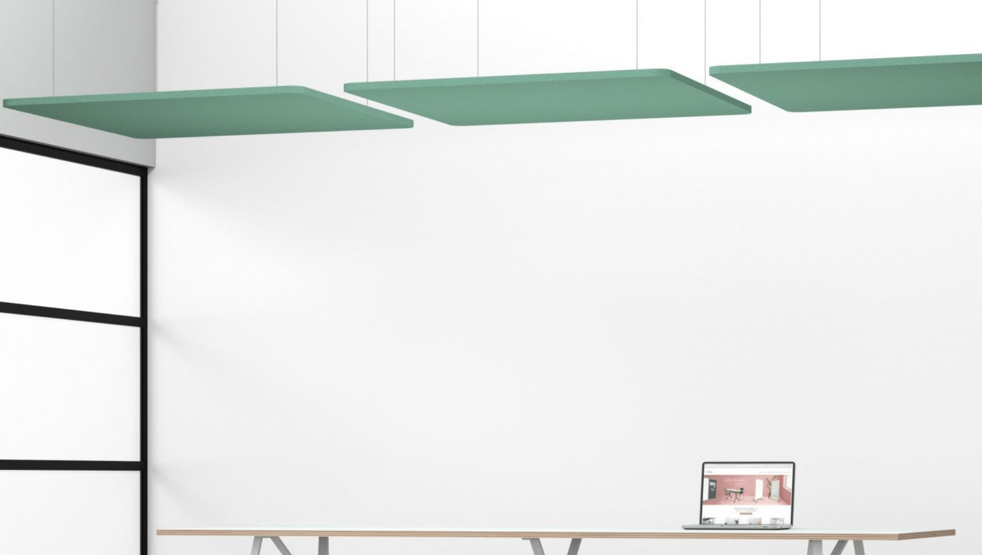 Acoustic Floating Ceiling Panel | McGreals