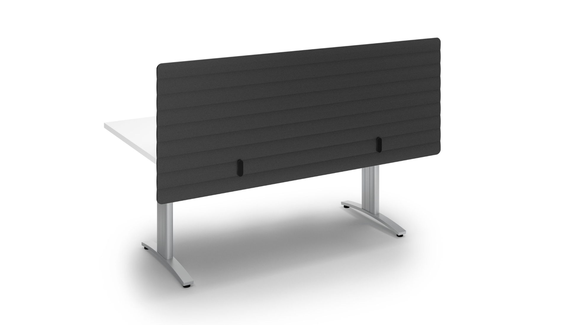 Desk Screen Modesty Wave Panel