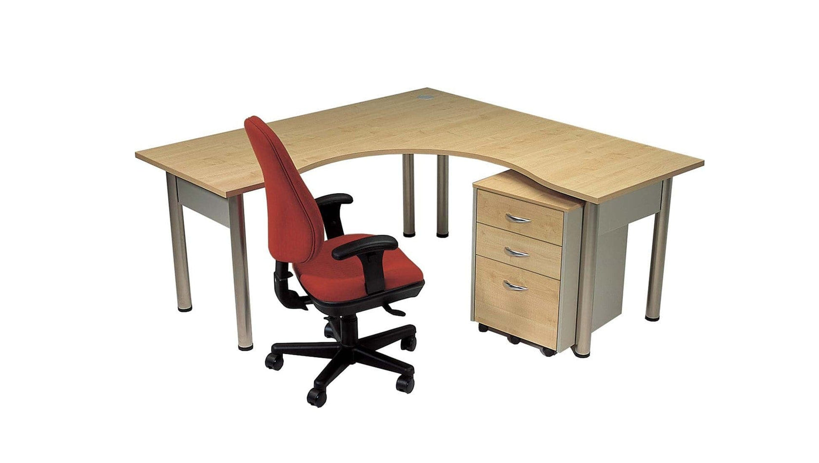 Leda Workstation - Metal Legs | McGreals